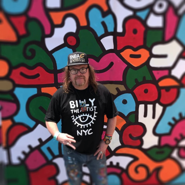 Billy The Artist paints 570 panels to attempt World Record - concept ...