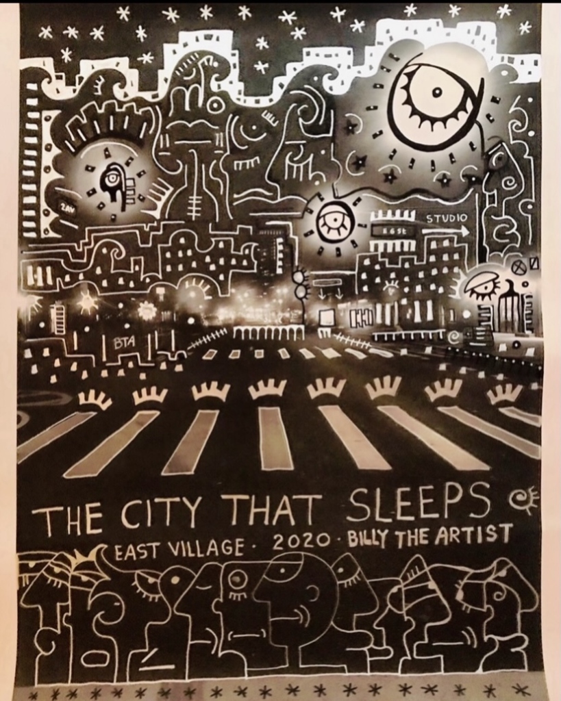 Billy The Artist Book Release: East Village Closed - concept artists